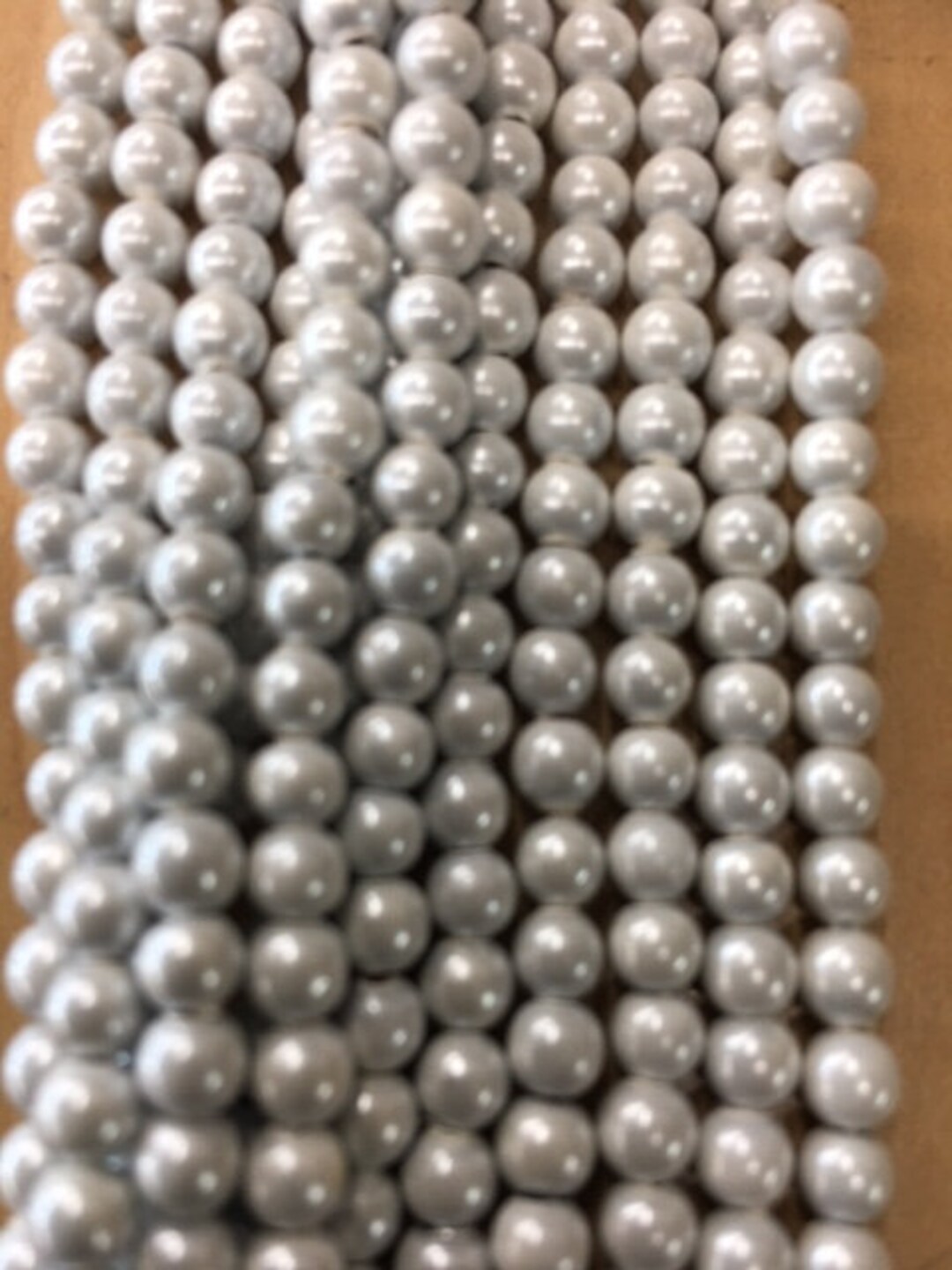 Pure White Pearl Magnetic Hematite 4mm 16" - Etsy