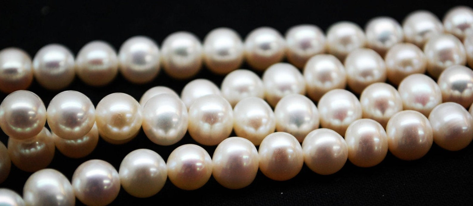 Cultured Freshwater Pearls Potato Shape Beads - Etsy