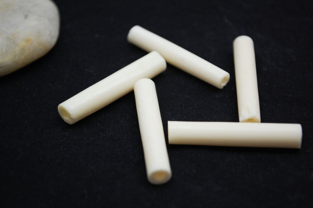 Bone Tube 6x38mm Sold by 10 Pcs - Etsy Singapore