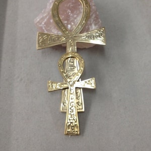 BRASS ANKH - 4 Variations, Large Brass Small Medium - Etsy