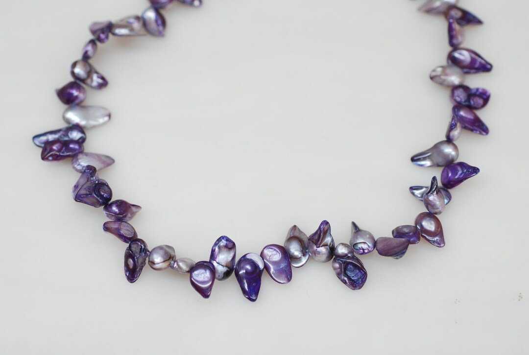 Natural Shell Strands 15" Long Tiny Spikes. - Etsy