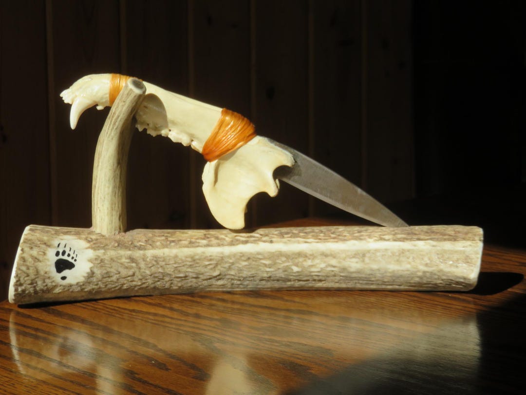 Replica Primitive Bear Society Jawbone Knife - Etsy