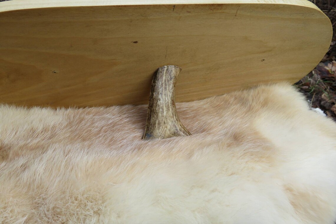 Primitive Knife With Unique Antler Handle - Etsy