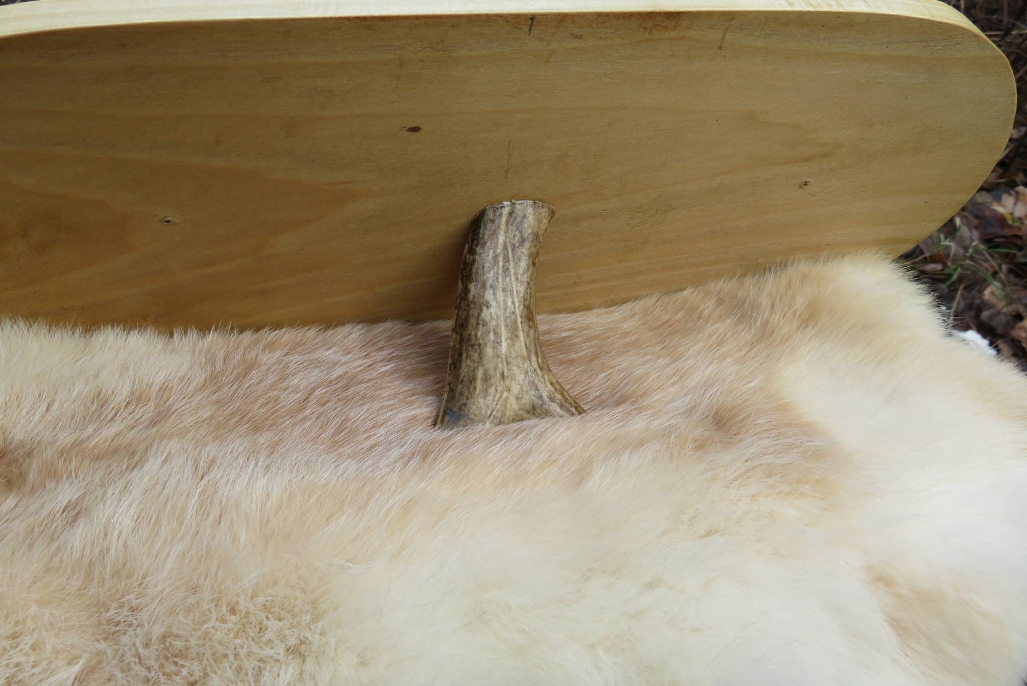 Primitive Knife With Unique Antler Handle - Etsy