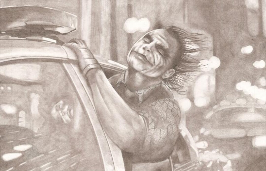 Heath Ledger Joker TDK Poster - Etsy