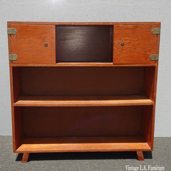 Mid Century Bookcase - Etsy