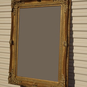 44"high X 33"w Vintage French Gold Picture Frame - Etsy