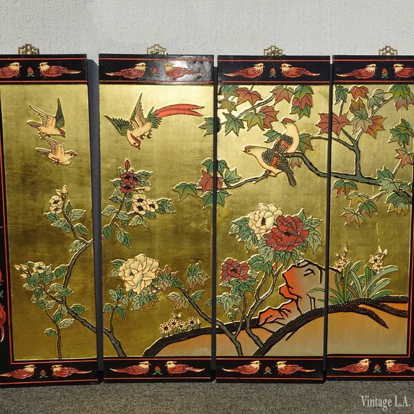 Asian Screen Wall Hanging - Etsy