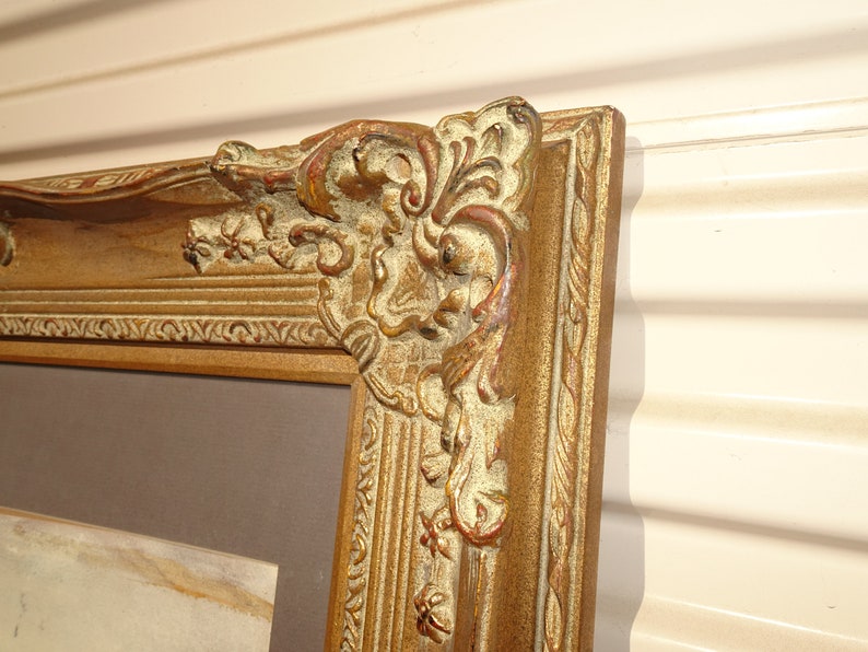 44high X 33w Vintage French Gold Picture Frame - Etsy