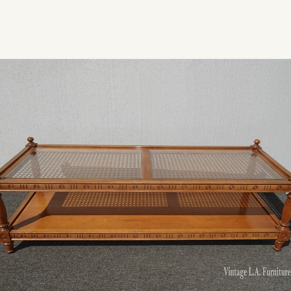 Cane Coffee Table - Etsy