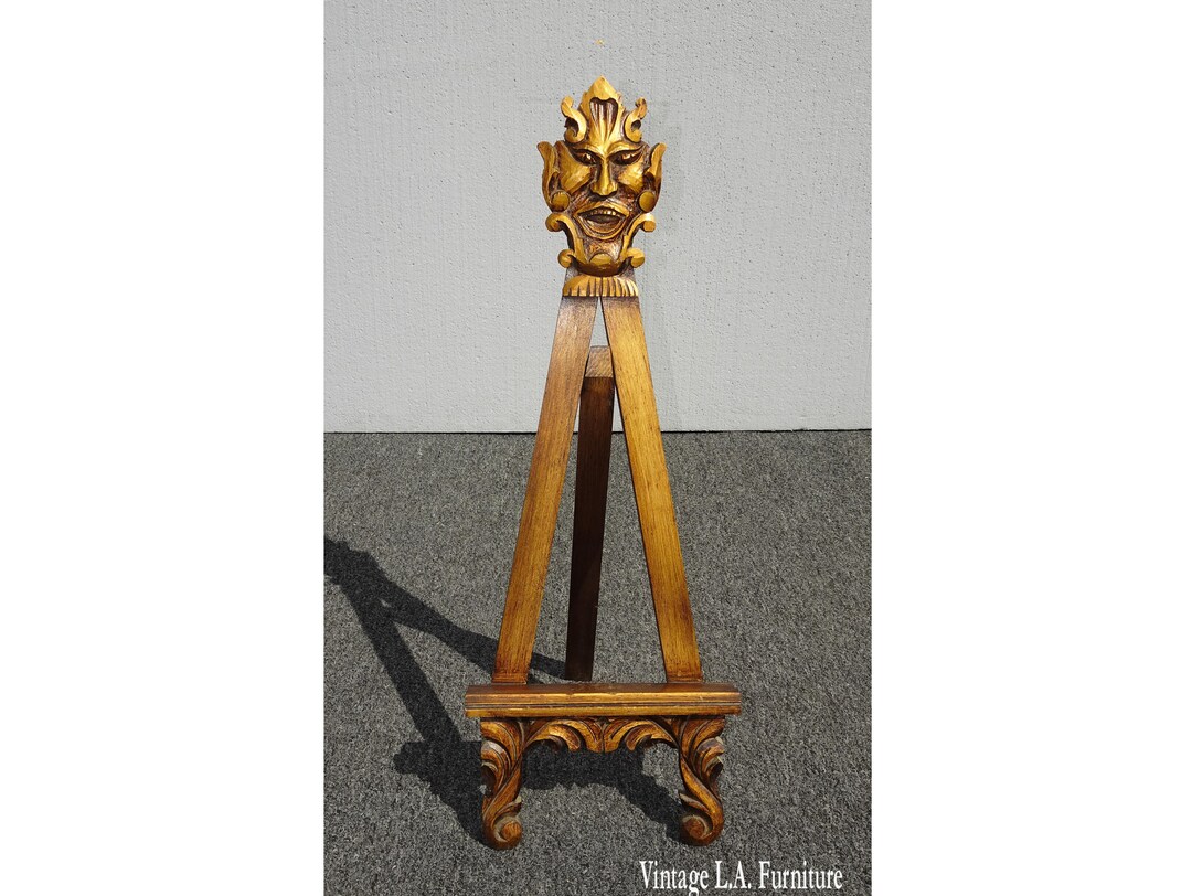 Vintage Medieval Gold Easel - Etsy
