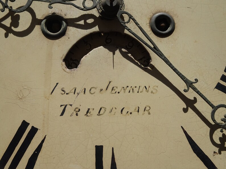 18th Century Longcase Clock by Isaac Jenkins a Welch Tredegar Clock ...