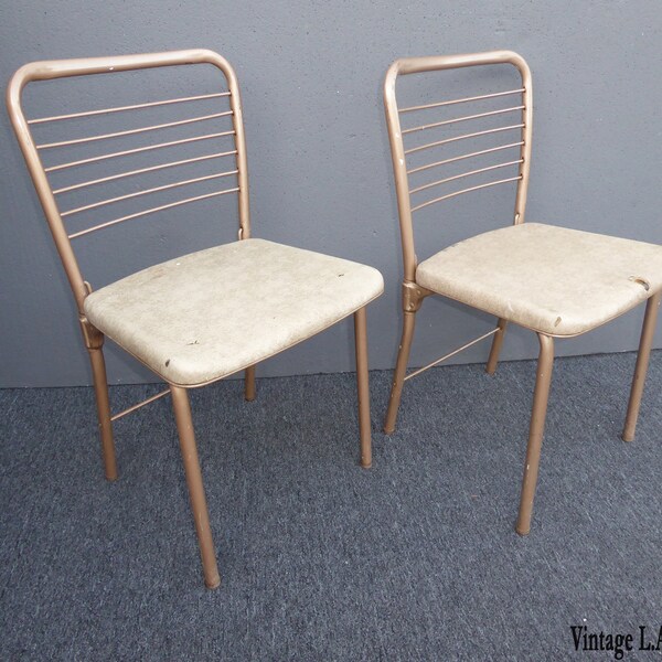 Metal Folding Chair - Etsy