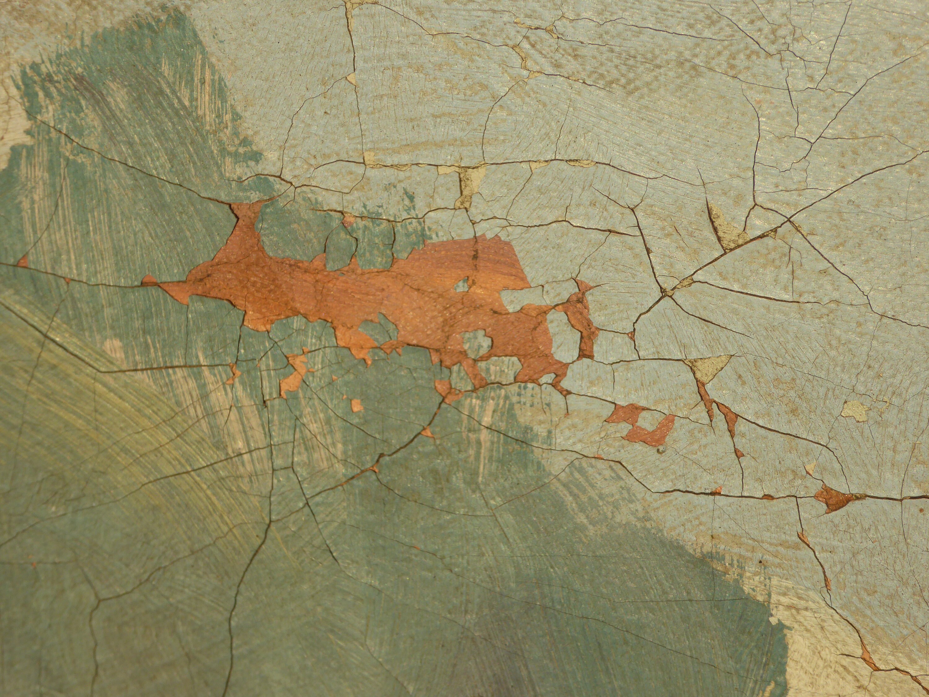 Antique Oil on Canvas Picture Painting of High Desert Scene by Jim ...