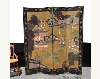 Vintage Chinese/asian Room Divider - Etsy