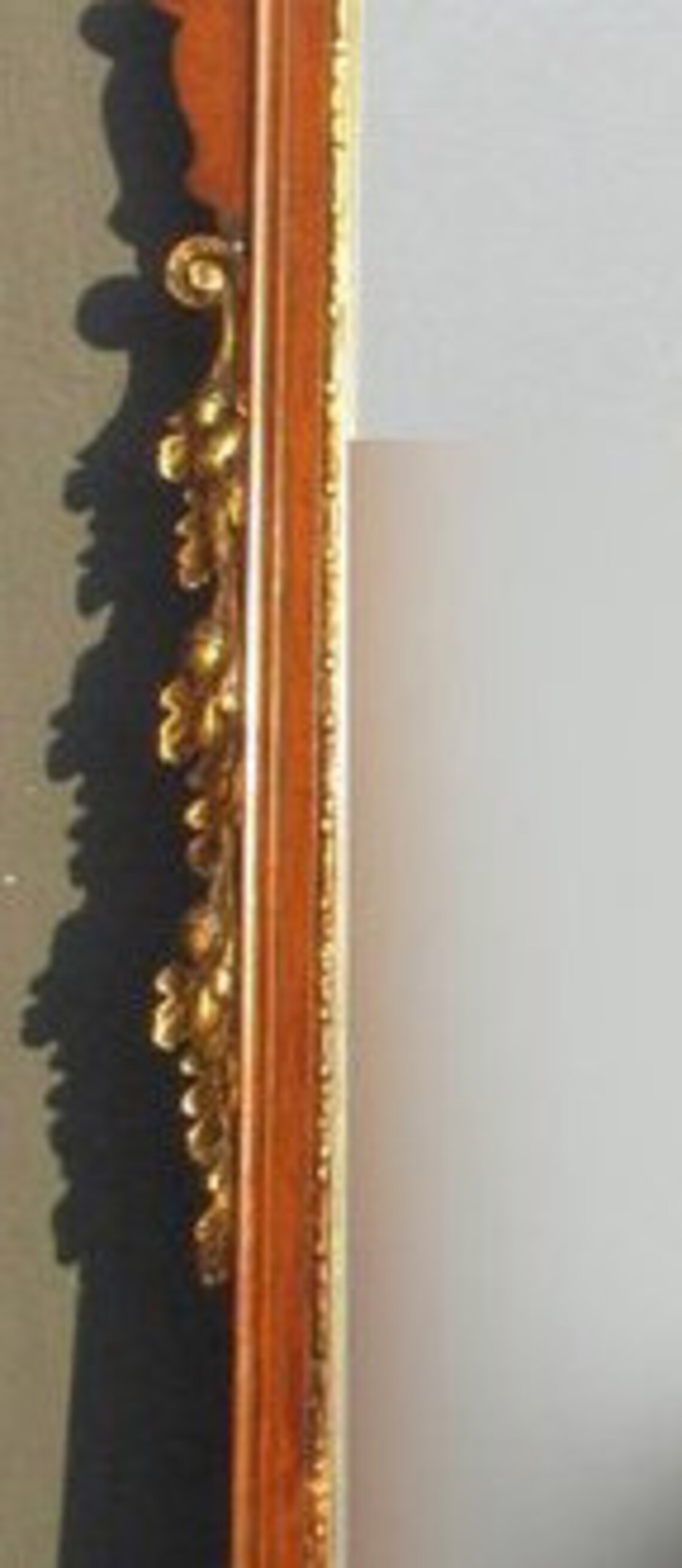 Antique American Chippendale Gold Eagle Crest Wall Mantle Mirror ...
