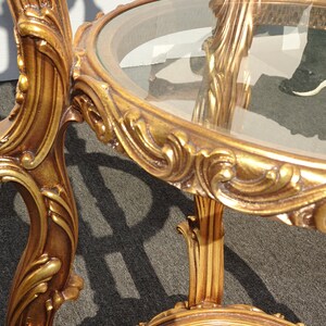 Vintage Gold Rococo Etagere Stand ~ French Provincial Italian Style ...