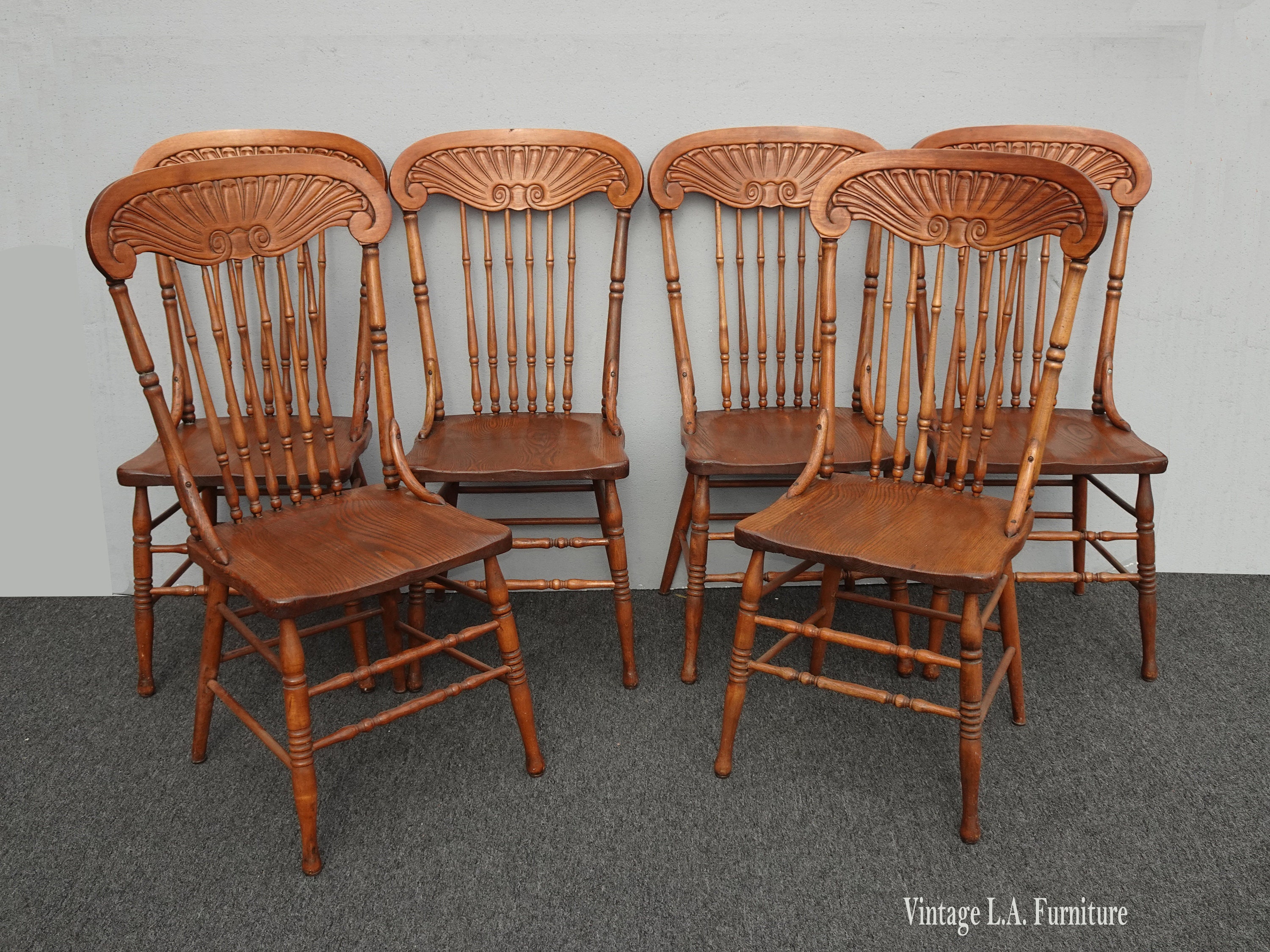 Spindle Back Dining Room Chairs