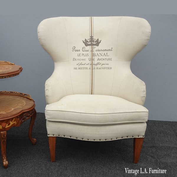 Wingback Chair - Etsy