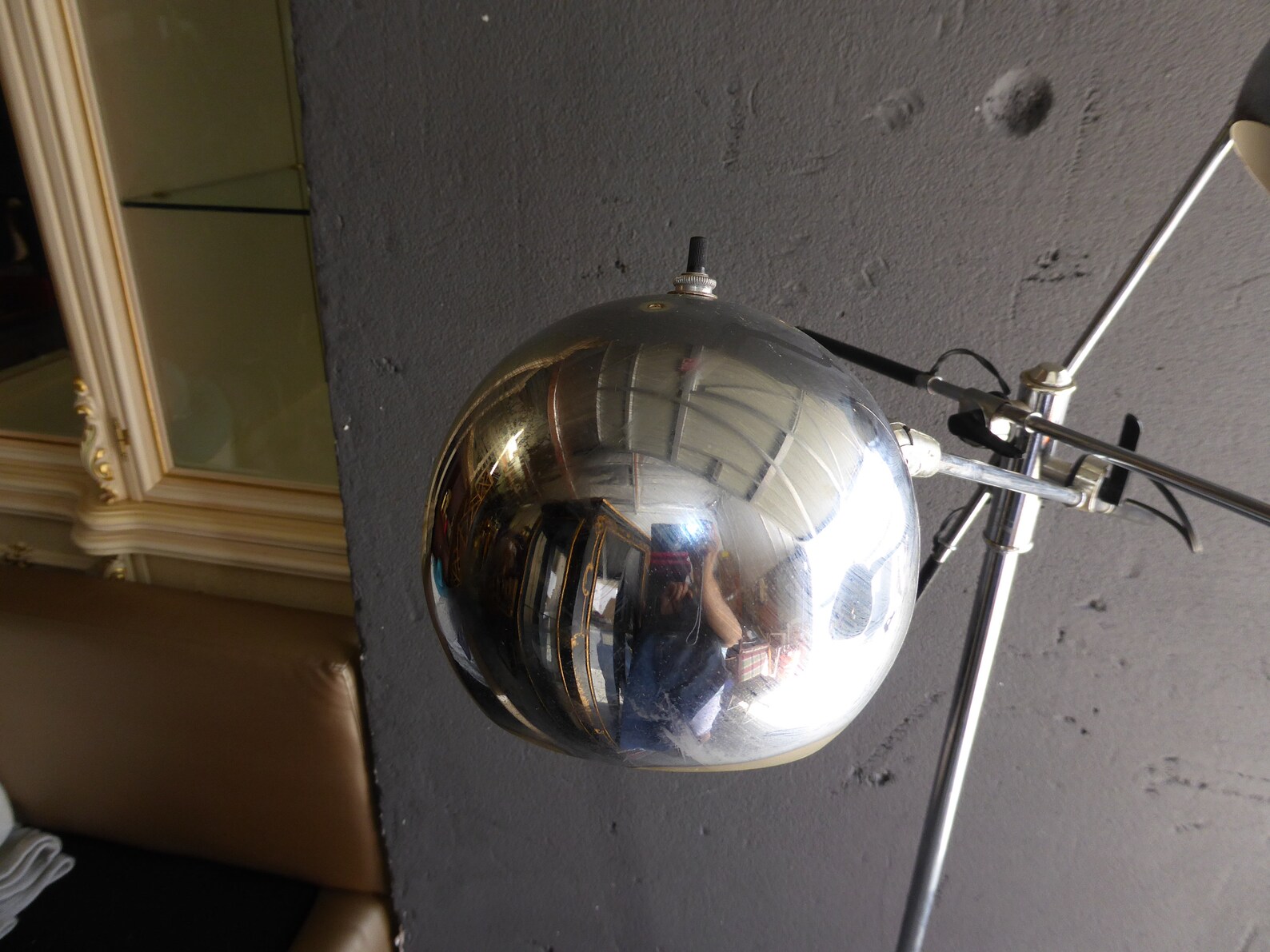 Vintage Chrome Three Arm Orbiter Floor Lamp - Etsy