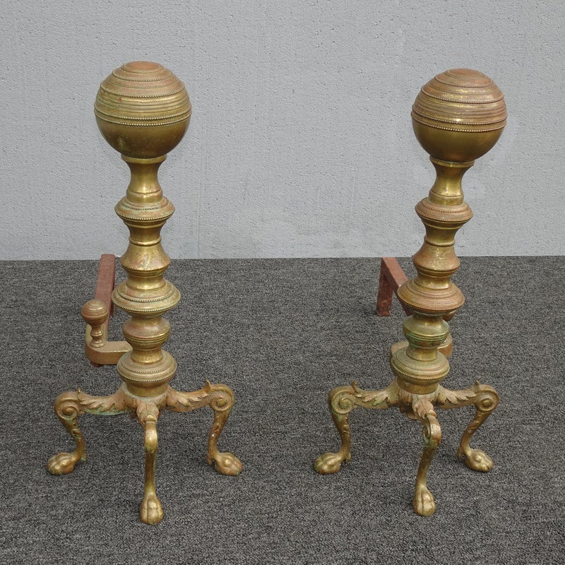 Large Andirons - Etsy