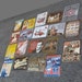 Mid Century Modern Metal Retro Wall Signs 19 Signs - Etsy
