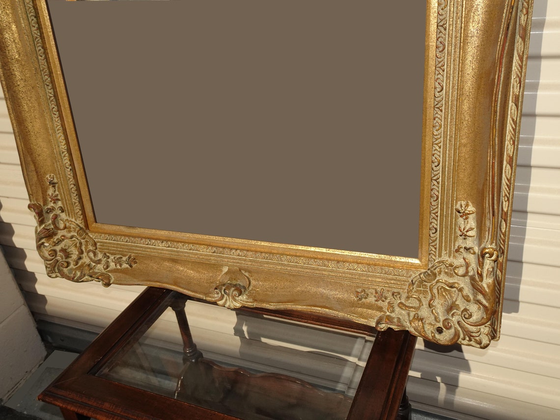 44high X 33w Vintage French Gold Picture Frame - Etsy