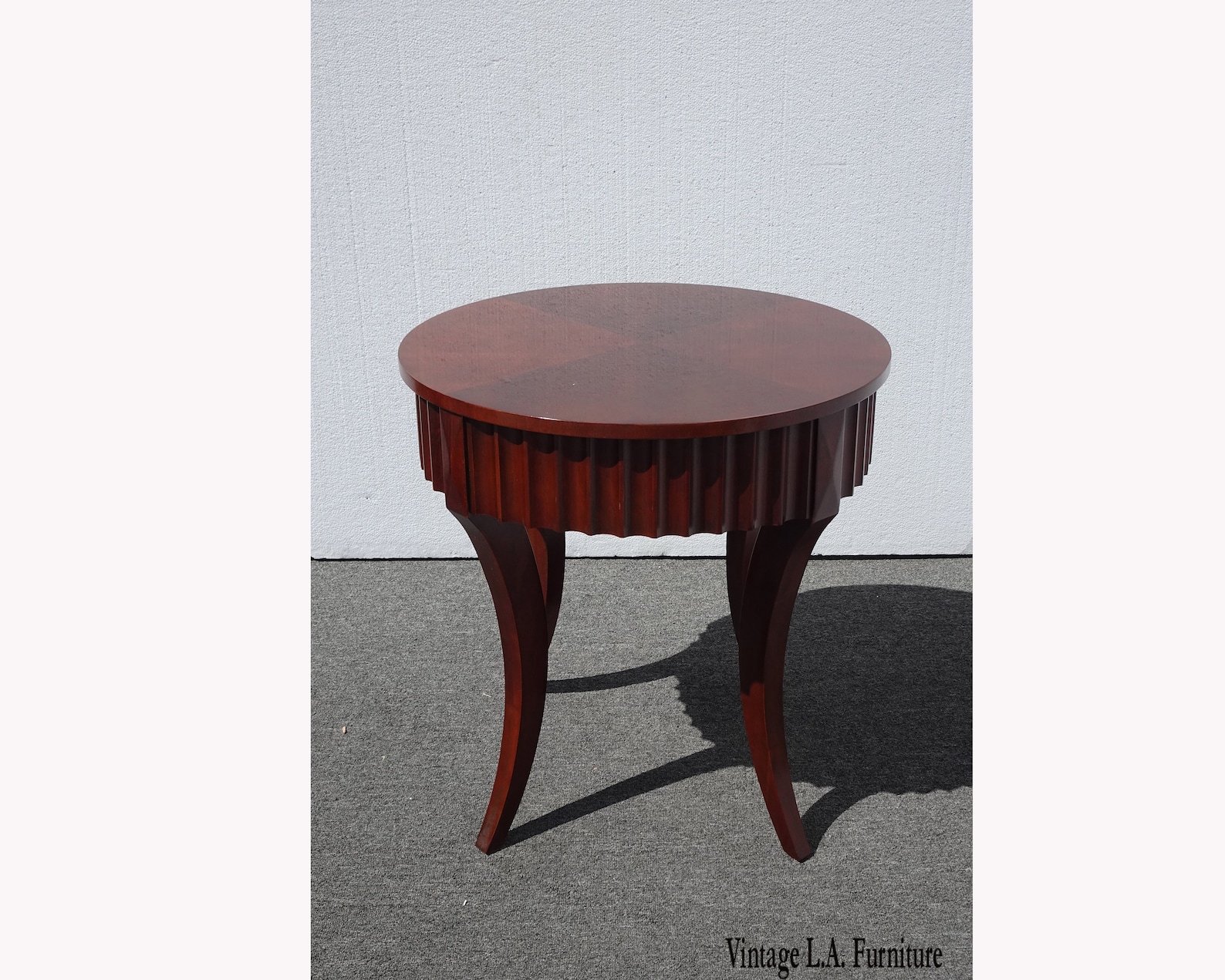 Vintage Contemporary Ethan Allen Avenue Side Table or Entry Key Table ...
