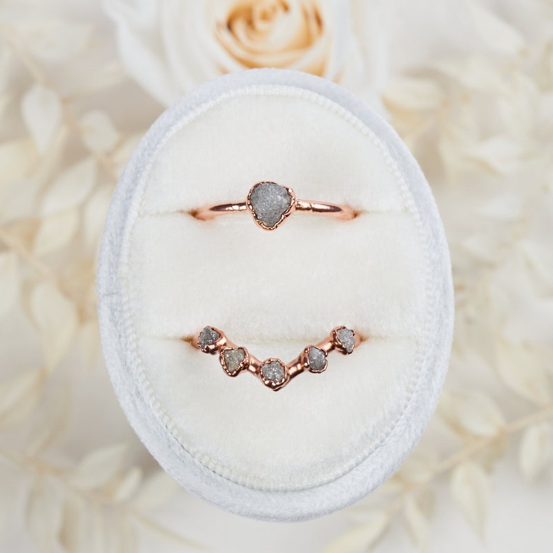 Crystal Wedding Ring - Etsy