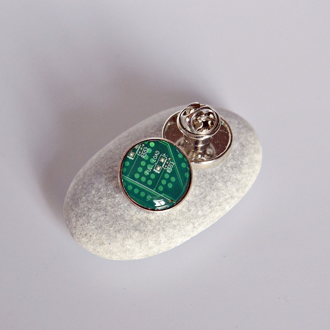 Cyberpunk Computer Circuit Board Brooch Techy Birthday Present - Etsy