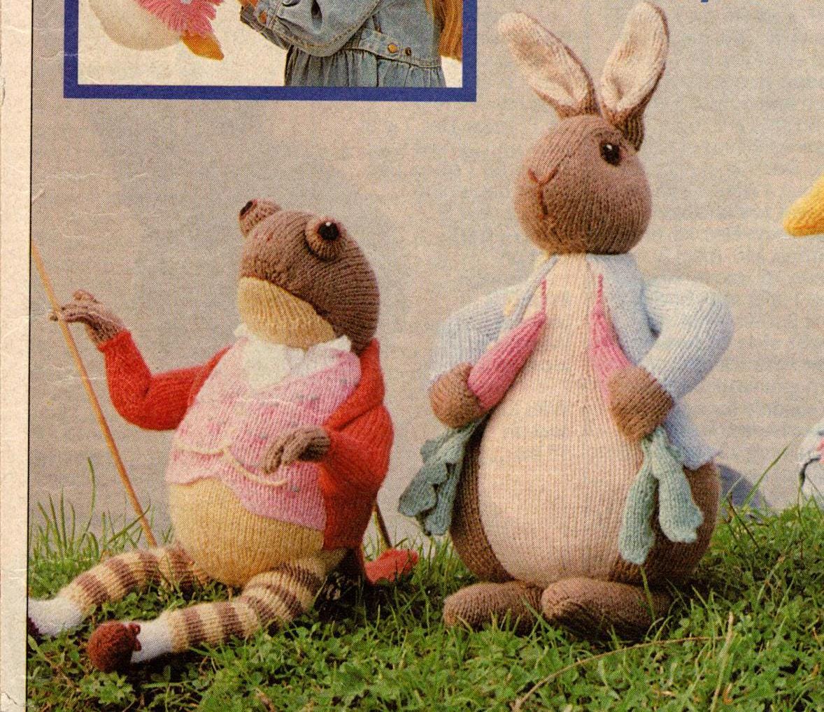 Beatrix Potter, Knitting Patterns, Peter Rabbit, Jeremy Fisher Only ...