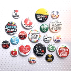 Mix & Match Pins Teacher Gift Teacher Appreciation Week Gift- Best ...