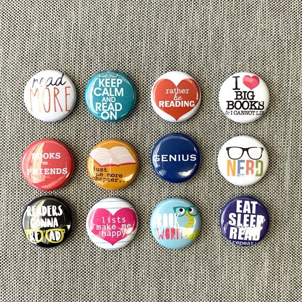 Button Pins - Etsy