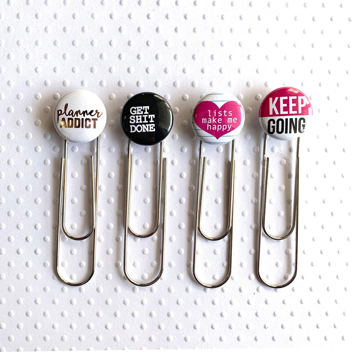 Jumbo Planner Clip Jumbo Bookmark Jumbo Paper Clip Gift for - Etsy