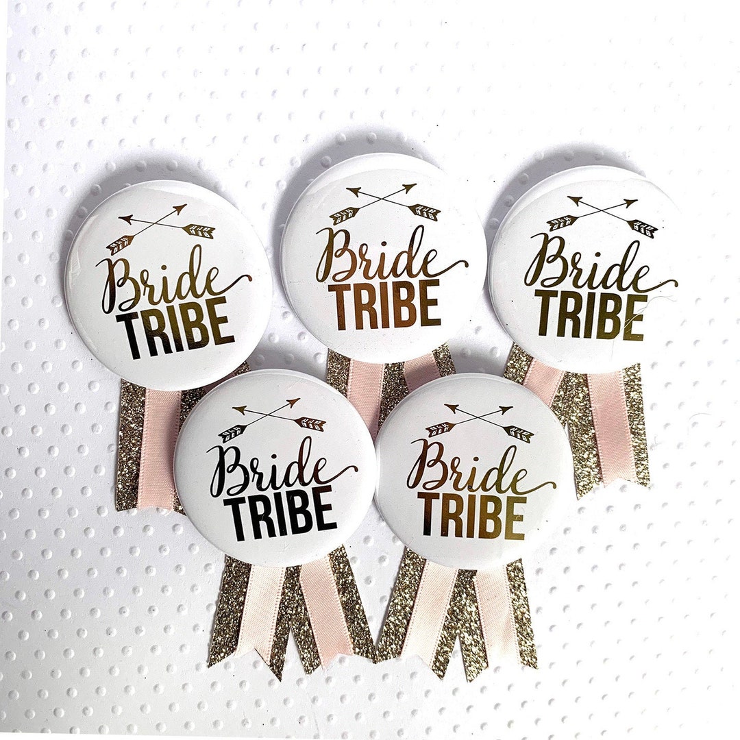 2.3 Wedding Bride Tribe, Team Bride, Bride Squad Button Pins-bride ...