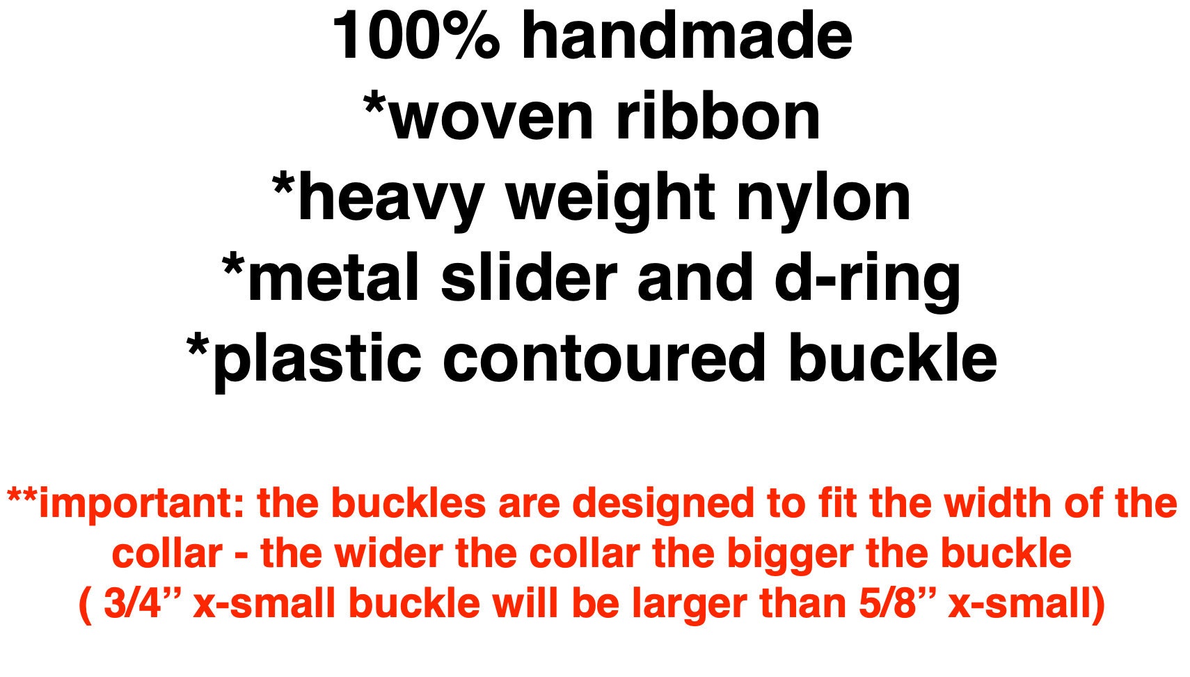 Motorcycle Dog Collar, Biker Dog Collar, Red Dog Collar, Nylon Dog ...