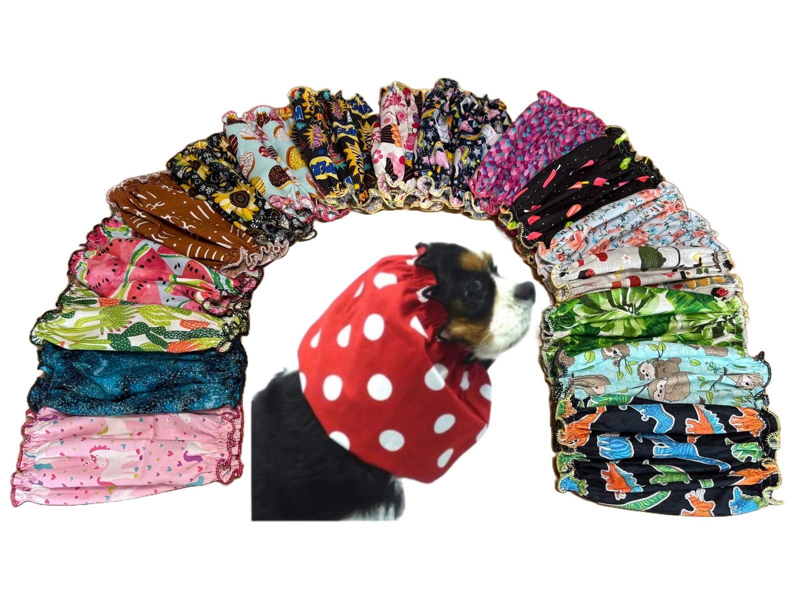 Pet Snood, Cotton Dog Snood, Cotton Pet Snood, Snood for Cavalier King ...