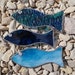 Stained Glass Fish Mobile - Fish Suncatcher - Fish Décor - Window ...