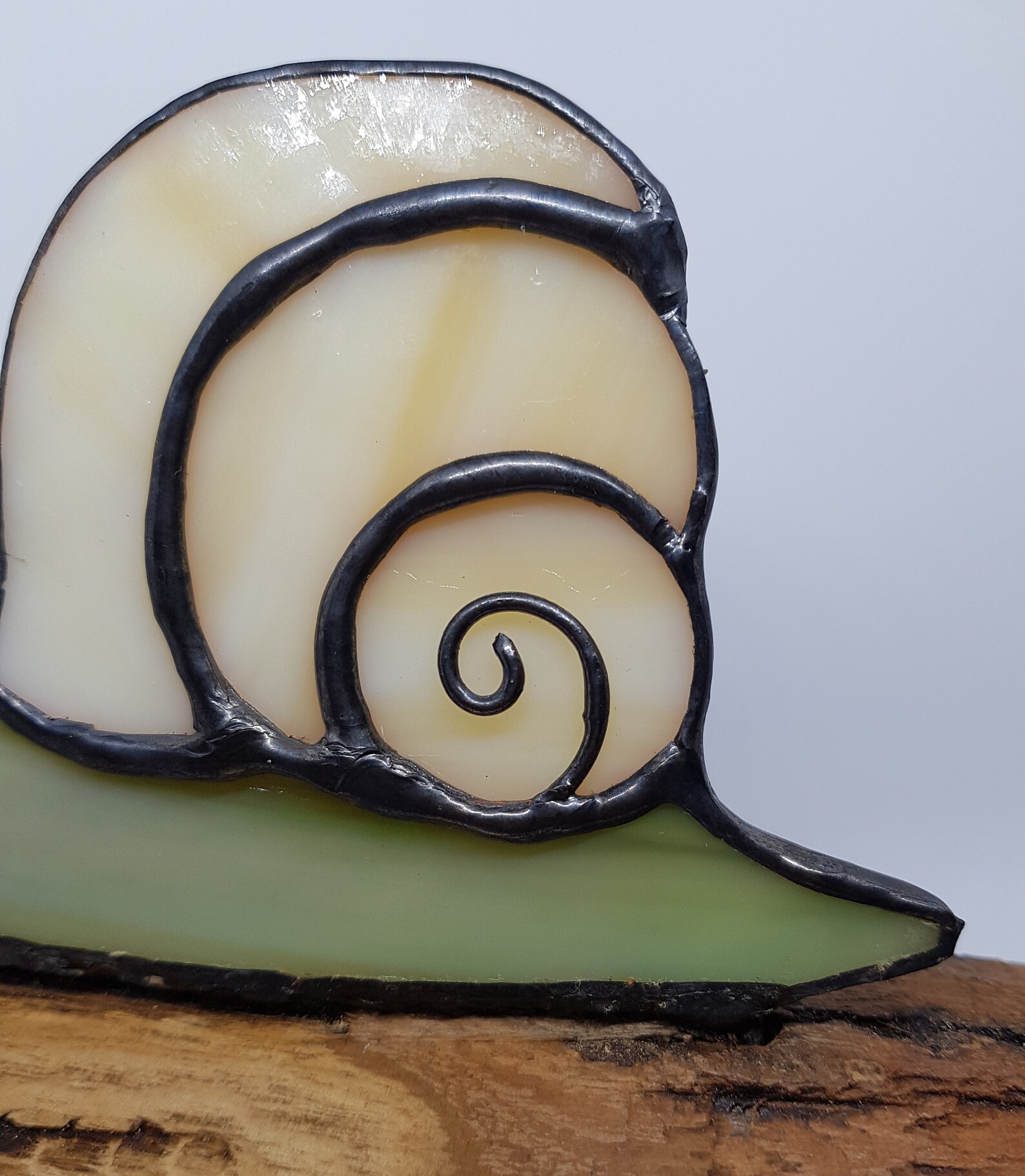 Stained Glass Snail Dad's Birthday Gift Gardener Gift | Etsy