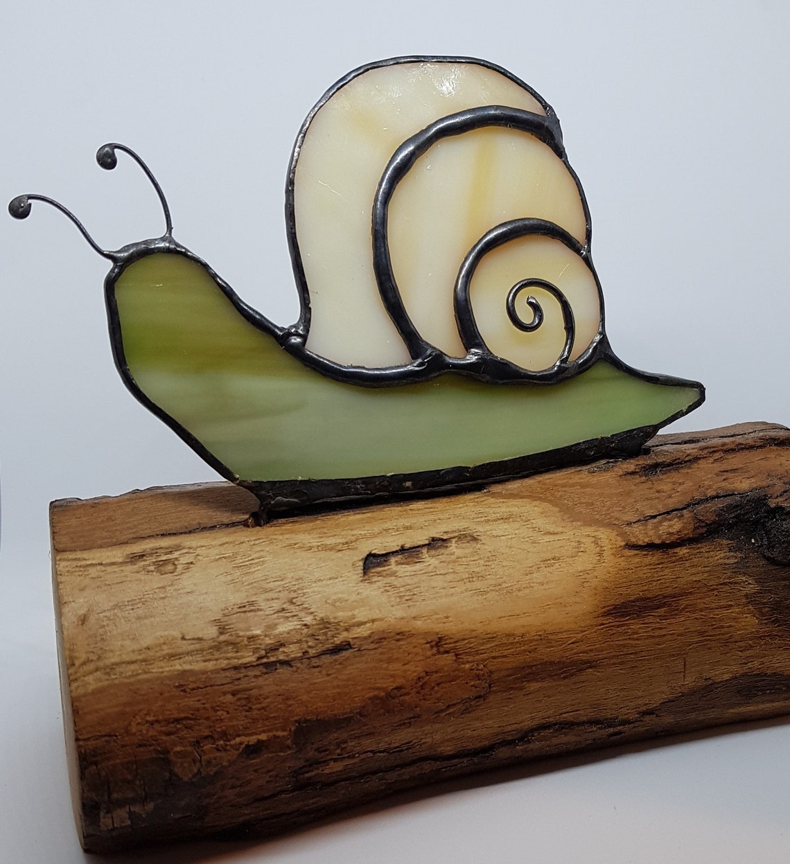 Stained Glass Snail Dad's Birthday Gift Gardener Gift | Etsy