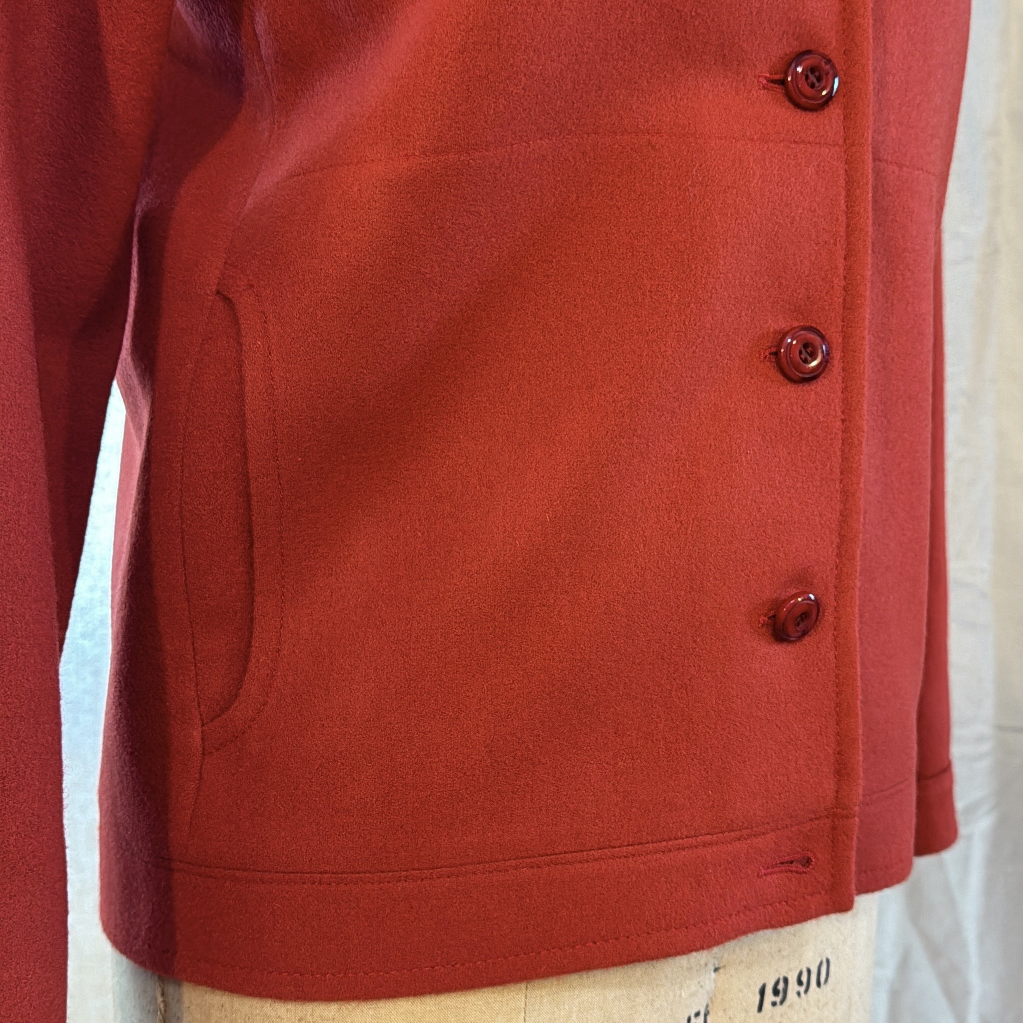 Young Pendleton Burnt Orange Jacket, Vintage Small Blazer - Etsy