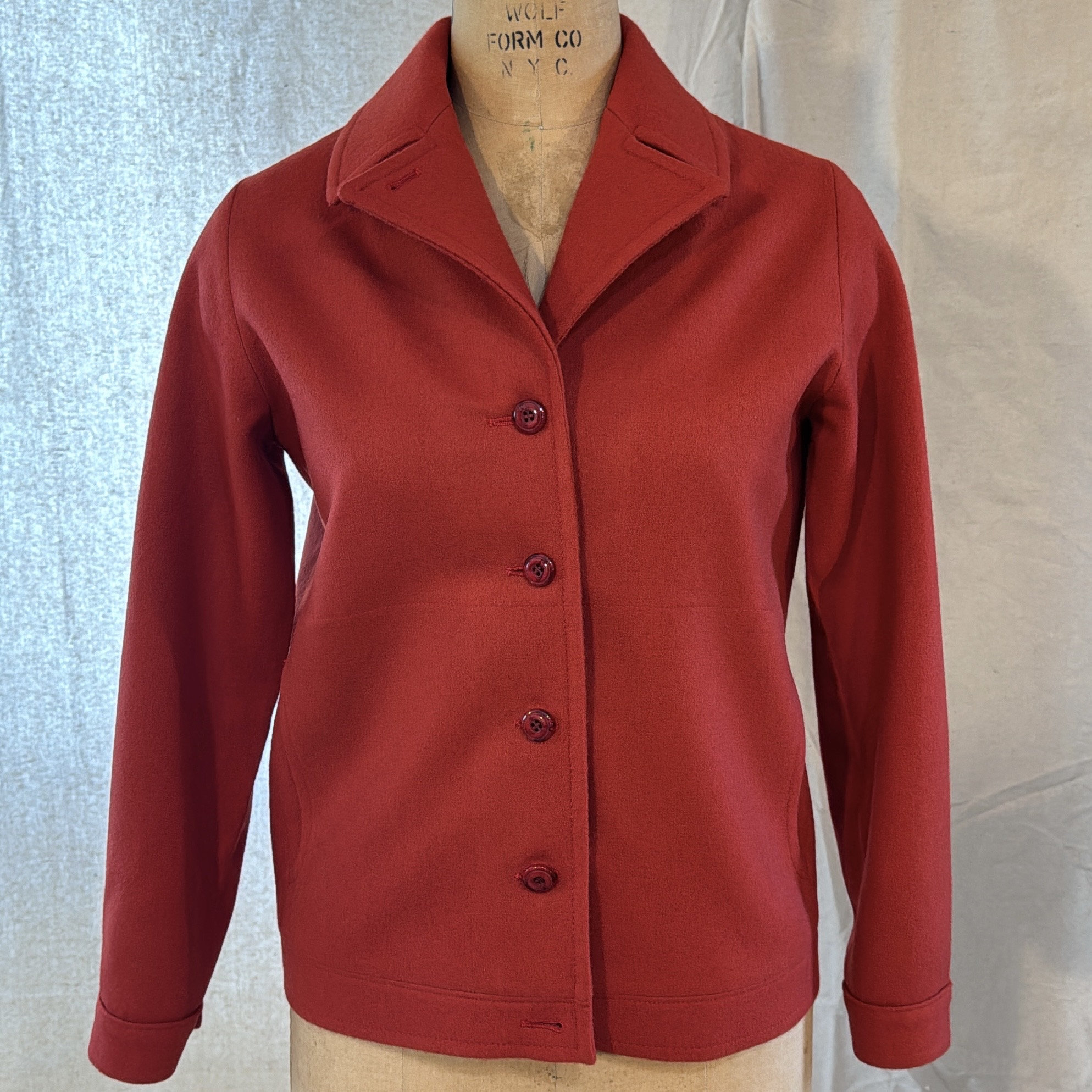 Young Pendleton Burnt Orange Jacket, Vintage Small Blazer - Etsy