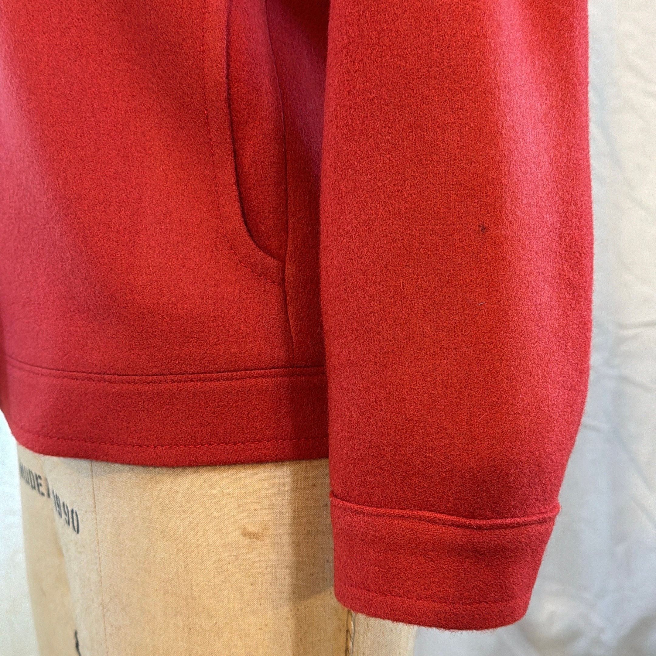 Young Pendleton Burnt Orange Jacket, Vintage Small Blazer - Etsy