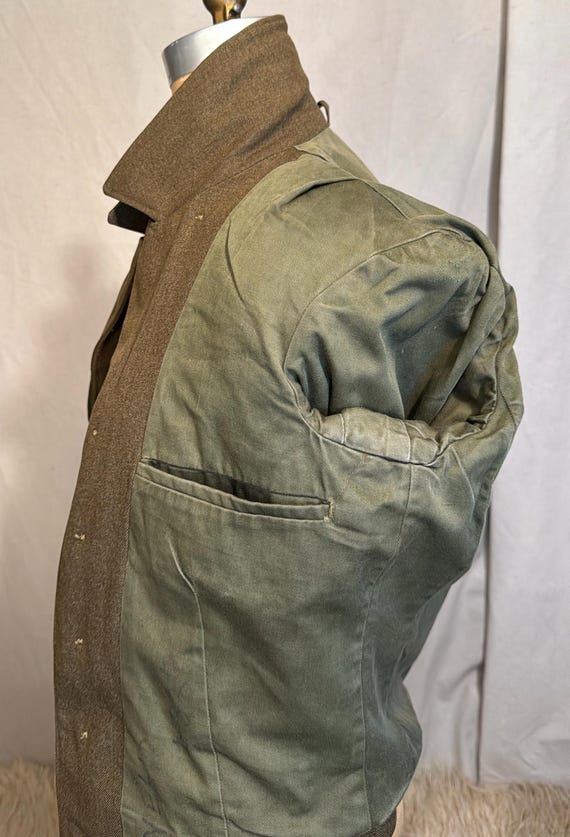 1940s-1950s Eisenhower “Ike” OD Field Jacket, Vintage… - Gem