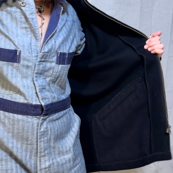 1940s-50s Leidse Zeeduffel (or Jopper) Wool Jacket ma… - Gem