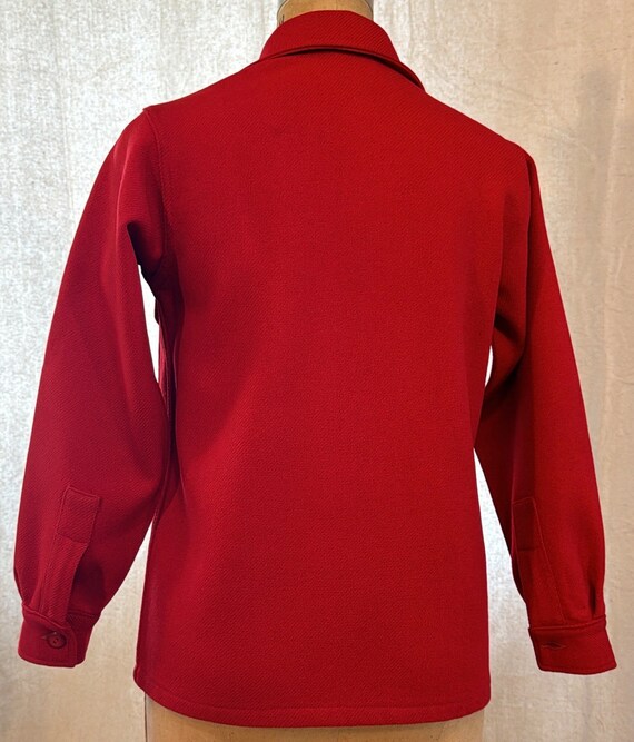 1950s Boy Scout Official Jacket, Thick Red Wool Shirt… - Gem