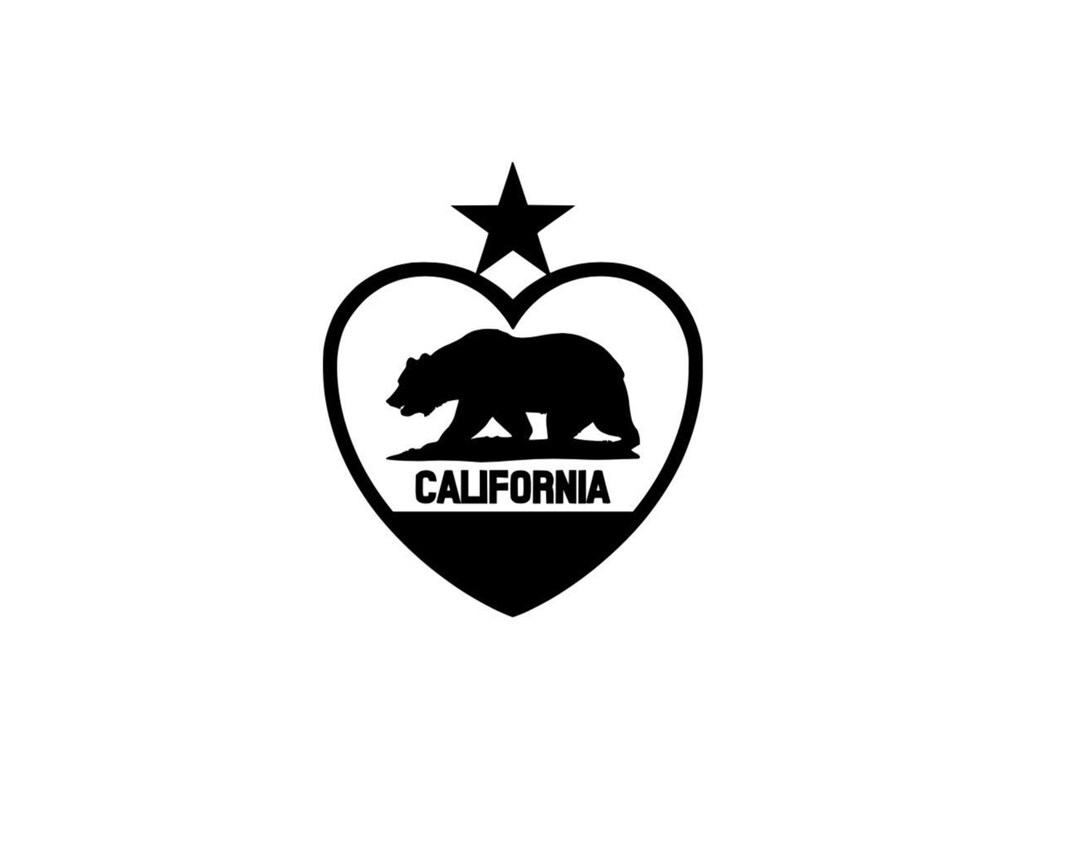 California Flag Decal ,car Decals, Windshield Decals, Stars and Stripes ...