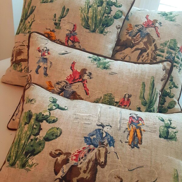 Western Pillows - Etsy