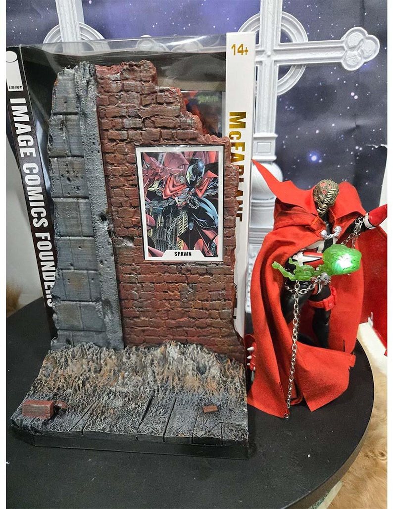 Toys ELITE EDITION Spawn Image Founders Series Box Insert Diorama - Etsy