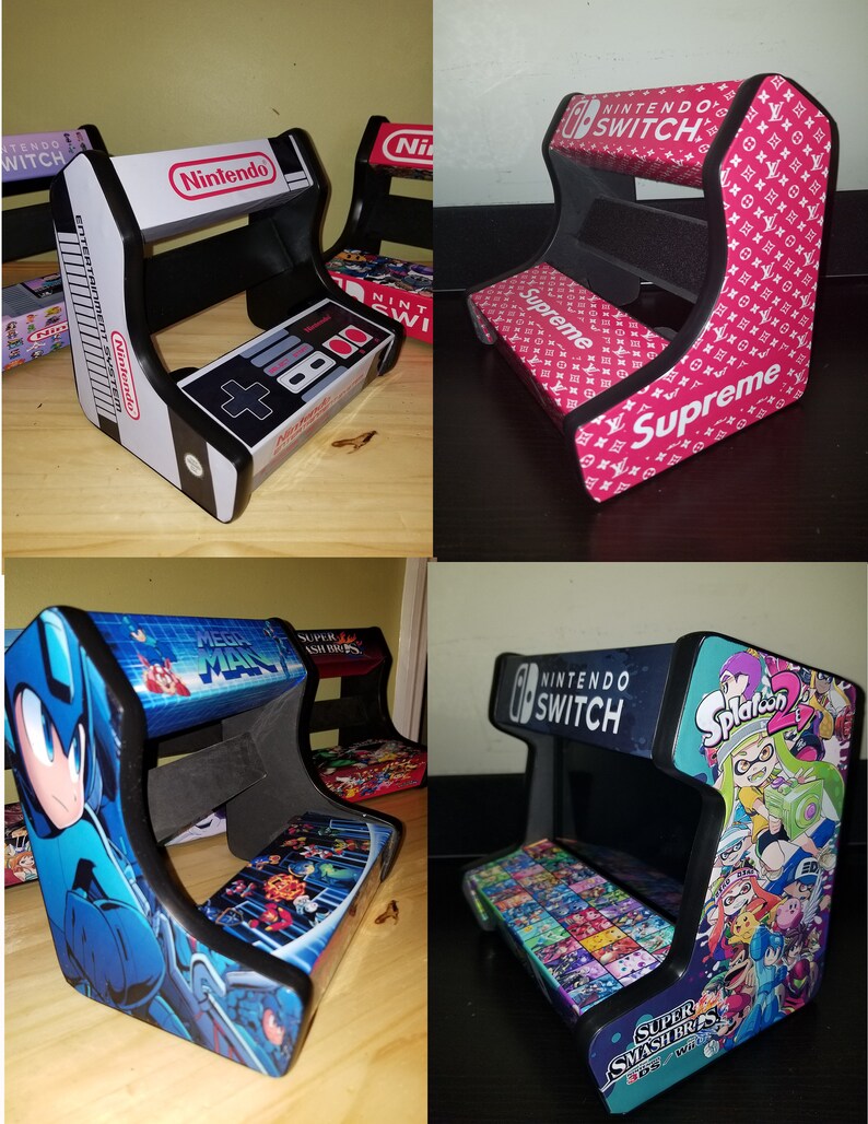 Custom Arcade Cabinet dock stand for the Nintendo switch | Etsy